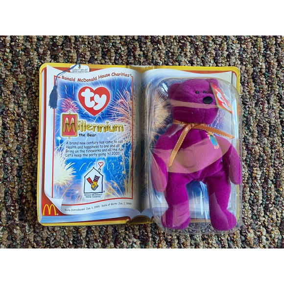 Ty | Toys | Ty Mcdonalds House Charities Millenium The Bear Teenie ...